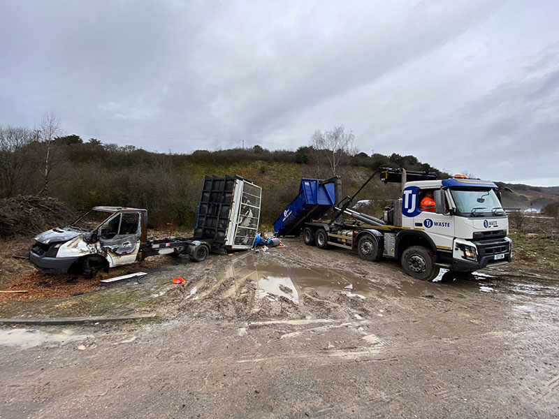 TJ to the rescue in QE Park fly-tipping incident - TJ Waste