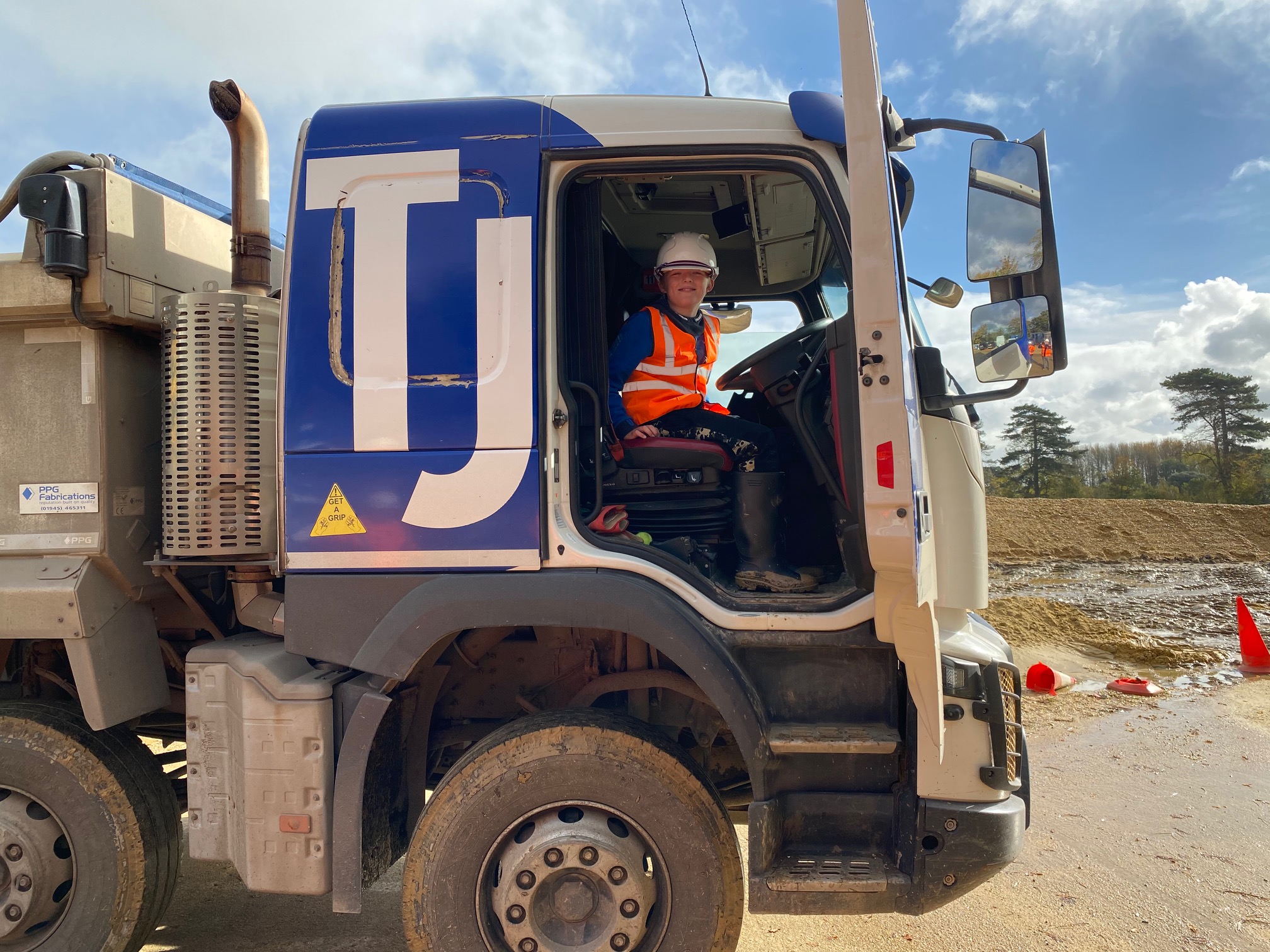 TJ visits TJ! - TJ Waste