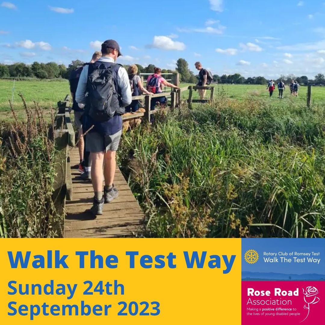 TJ TEAM TO WALK the TEST WAY TO RAISE MONEY FOR ROSE ROAD ASSOCIATION ...