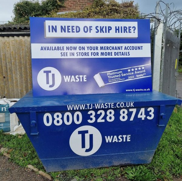 TJ launches merchant skip hire service - TJ Waste